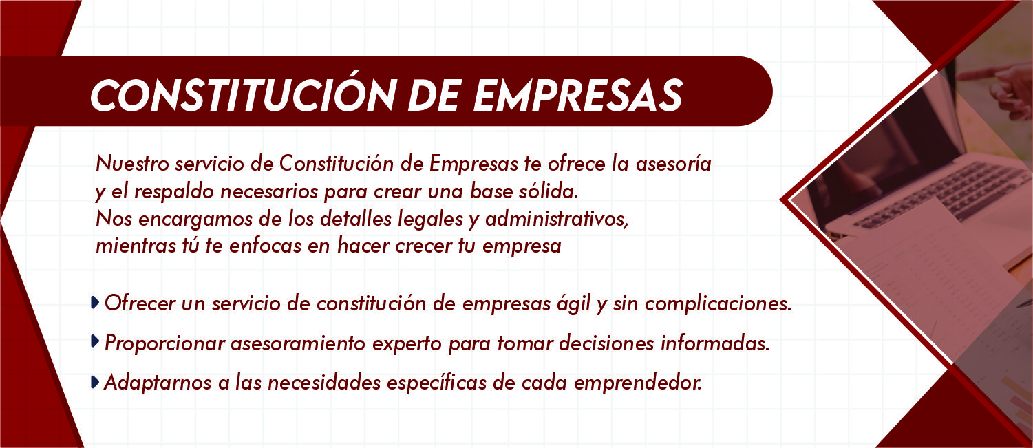 Constitución de empresas - multiconta empresarial